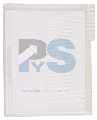 Folder Plástico Carta + Gancho Transparente