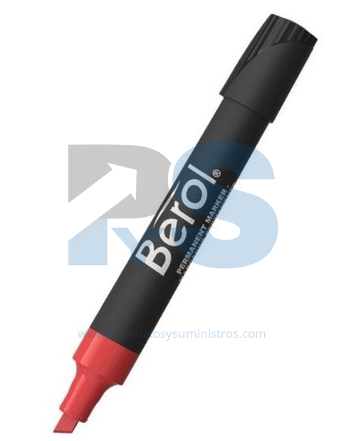 Marcador Permanente Berol Rojo