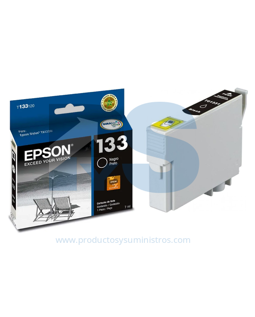 Cartucho Epson Stylus T133120 Negro