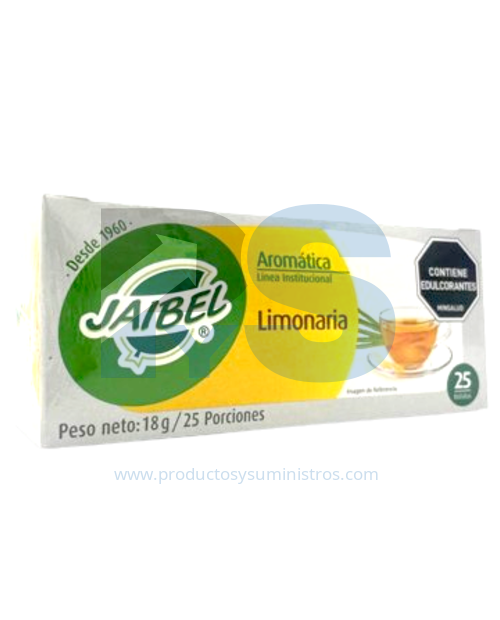 Aromática Institucional Limonaria Jaibel x 25 Sobres